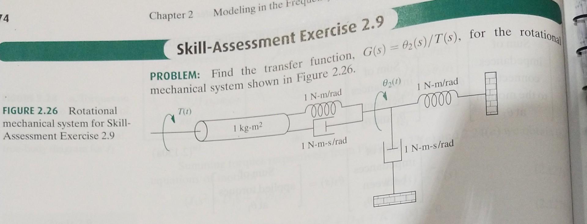 Solved 4 Chapter 2 Skill-Assessment Exercise 2.9 FIGURE 2.26 | Chegg.com Solved 4 Chapter 2 Skill-Assessment Exercise 2.9 FIGURE 2.26 | Chegg.com