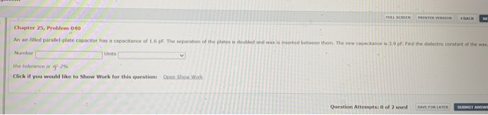 Solved FULL SCREEN PRINT VERSION 4 BACK Chapter 25, Problem | Chegg.com