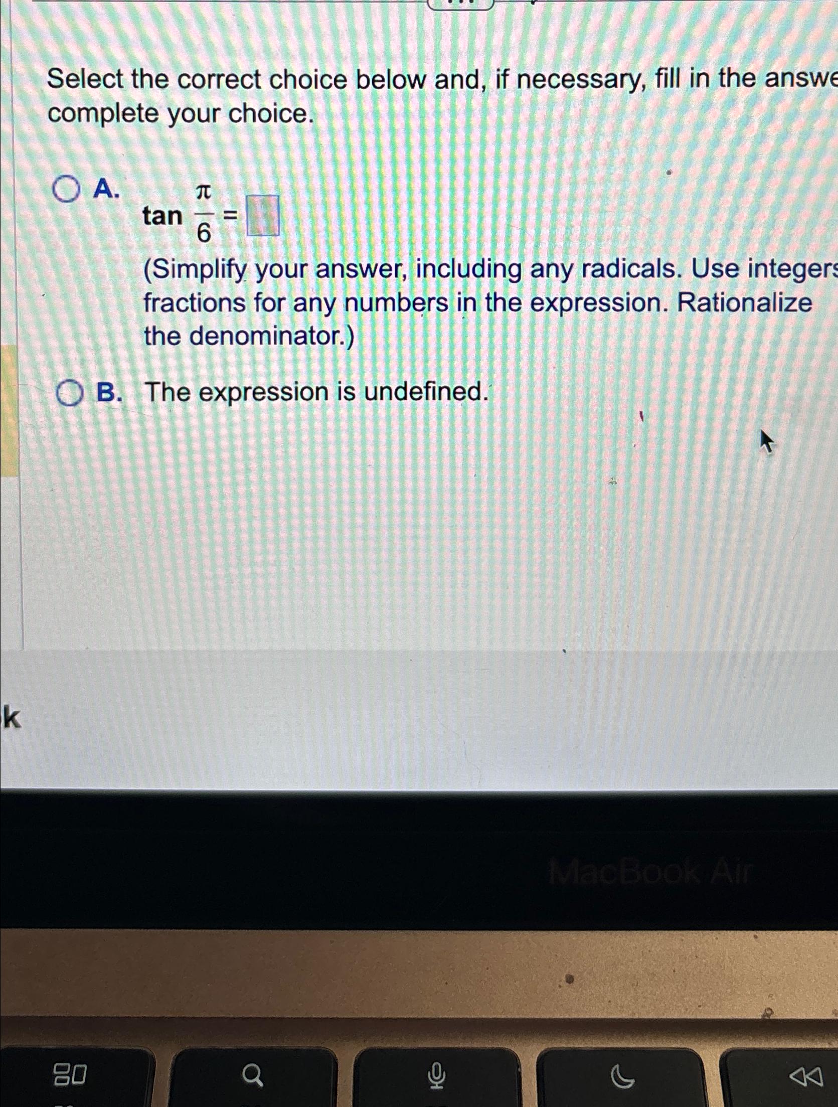 Solved Select the correct choice below and, if necessary, | Chegg.com
