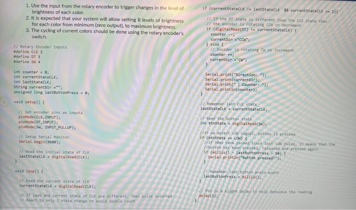 Solved Please combine both codes into one code that | Chegg.com