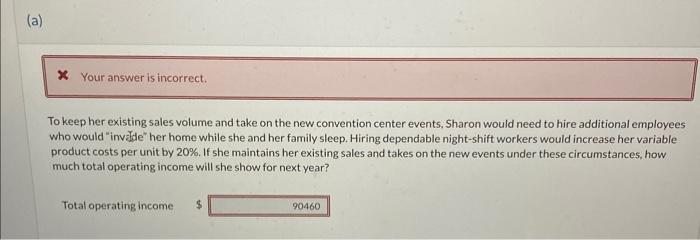 Solved Sharon's Kreations just completed its best year, | Chegg.com