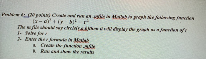 Problem 6 20 Points Create And Run Anmfile In 7869
