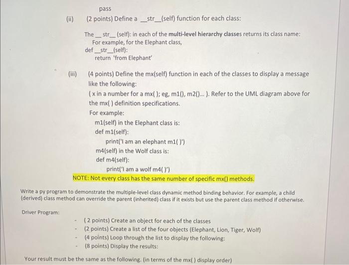 Solved 3) (24 points) Write a python program based on the | Chegg.com