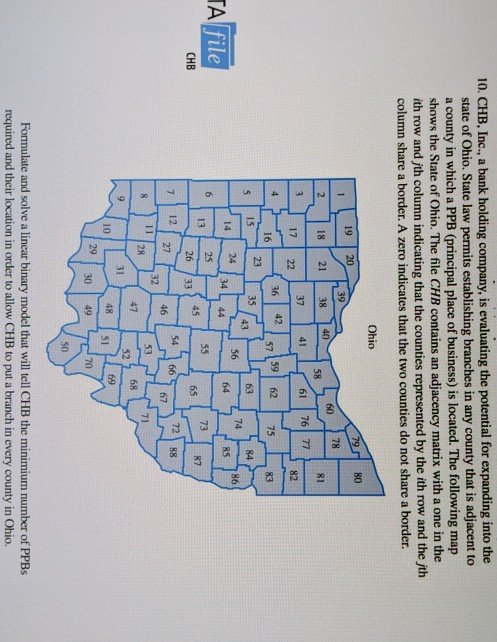 Solved 12. Consider again the CHB, Inc. problem described in | Chegg.com