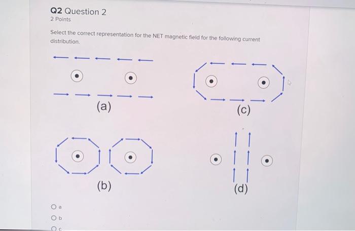 Solved Q2 Question 2 2 Points Select the correct | Chegg.com