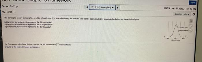 Solved Sere Score: 0 of 1 pt 17 of 19 (14 complete HW | Chegg.com