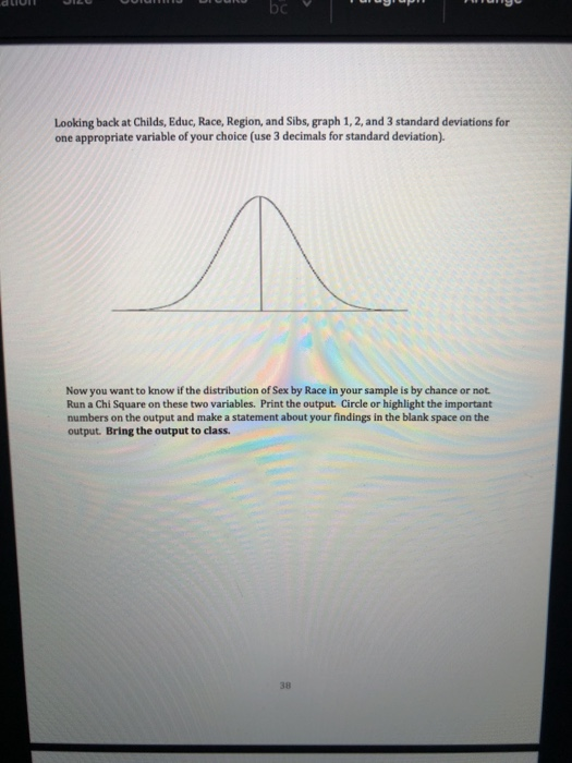 Solved Homework #6: SPSS Central Tendency, Dispersion, | Chegg.com