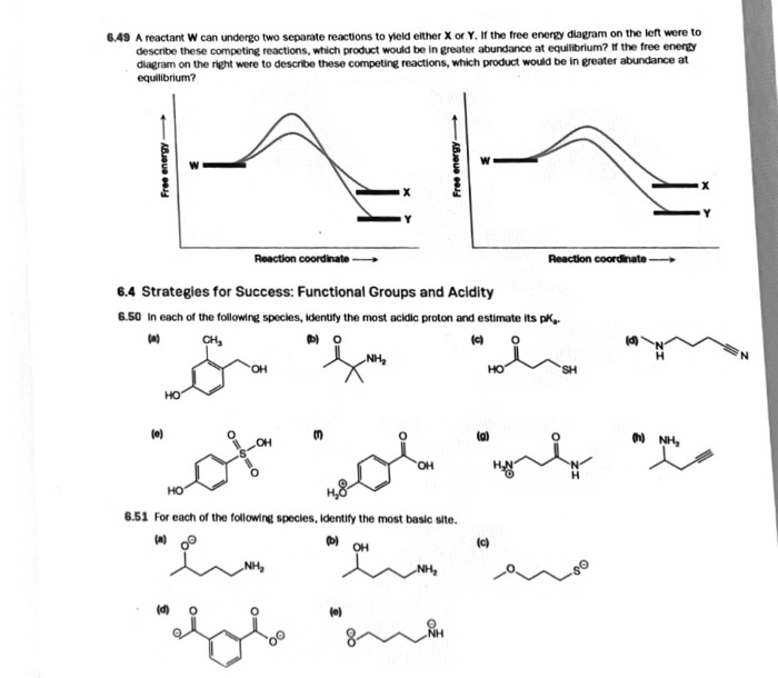 Solved 6.1-6.3 The Proton Transfer Reaction, Equilibrium, | Chegg.com