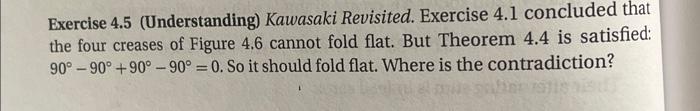 Exercise 4.2 (Practice) Maekawa-Justin Theorem. | Chegg.com