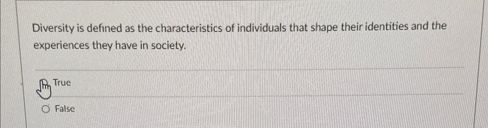 Solved Diversity is defined as the Diversity is defined as | Chegg.com