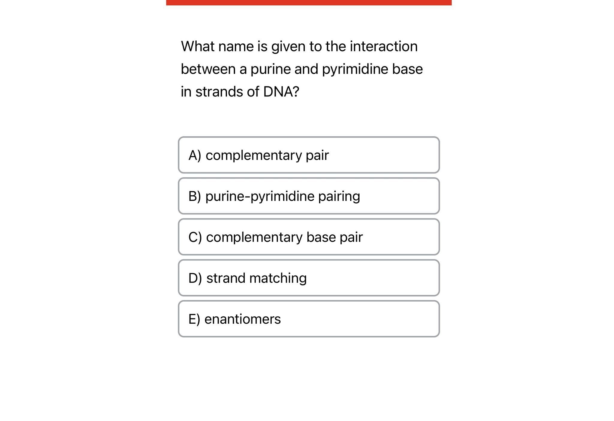 Solved What name is given to the interaction between a | Chegg.com