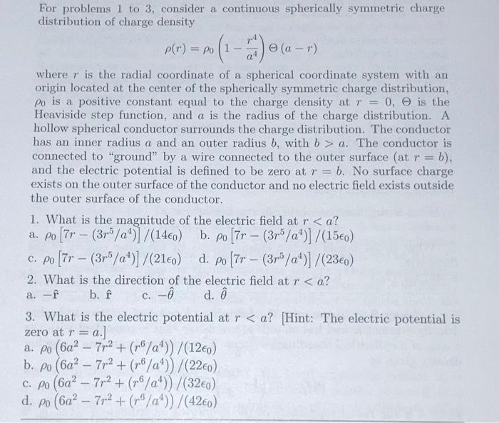 Solved For problems 1 to 3 , consider a continuous | Chegg.com