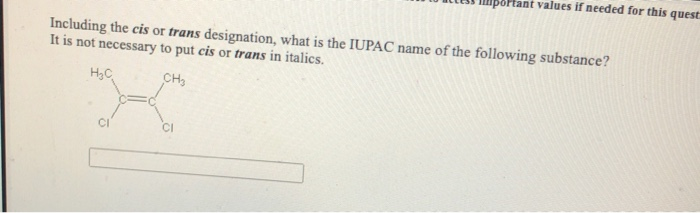 Solved Name the cycloalkene that would react with chlorine | Chegg.com