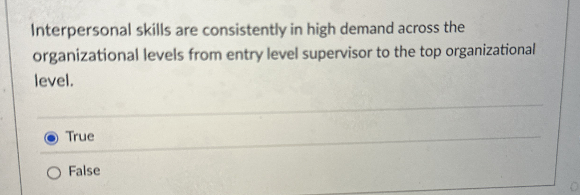High Quality SOLUTION Interpersonal skills are consistently in high demand | Chegg.com