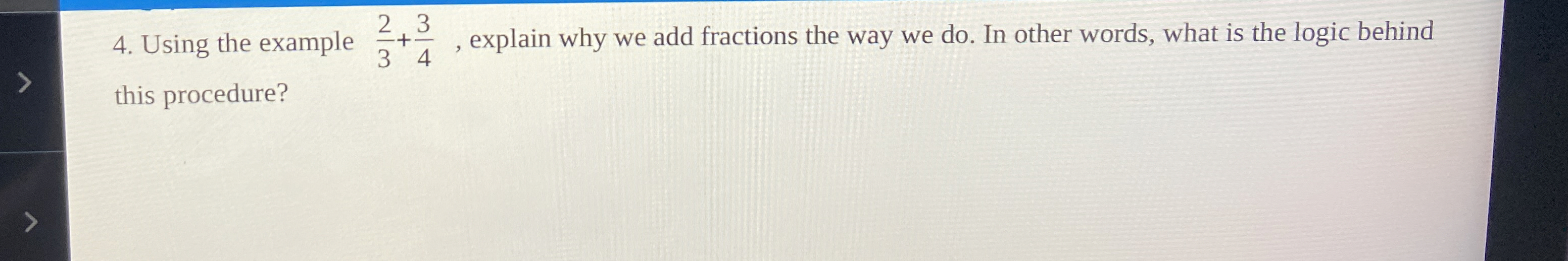 Solved Using the example 23+34, ﻿explain why we add | Chegg.com
