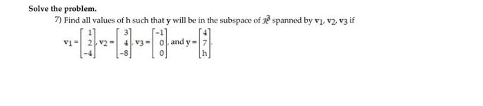Solved \\( \\mathbf{v}_{1}=\\left[\\begin{array}{r}1 \\\\ 2 | Chegg.com