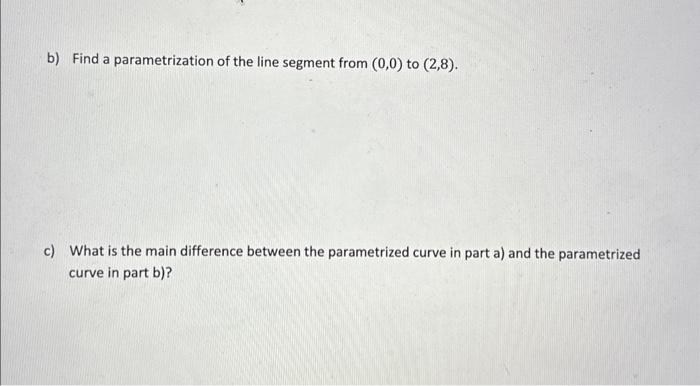 Solved Objectives Find A Parametrization For A Circle