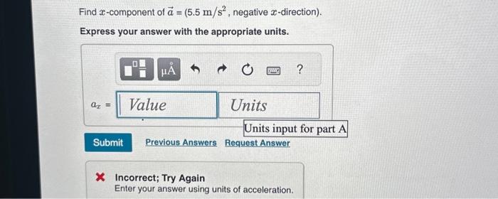 Solved Find x-component of v=(240 m/s,30∘ below the positive | Chegg.com