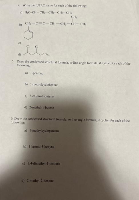 Solved CLASS ACTIVITY 3 1. Identify the following as | Chegg.com