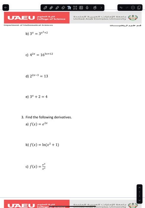 Solved 2. Find all real numbers x that satisfy the given | Chegg.com