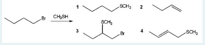 Solved SCH3 2 Br CH,SH SCHE 3 er SCHE | Chegg.com
