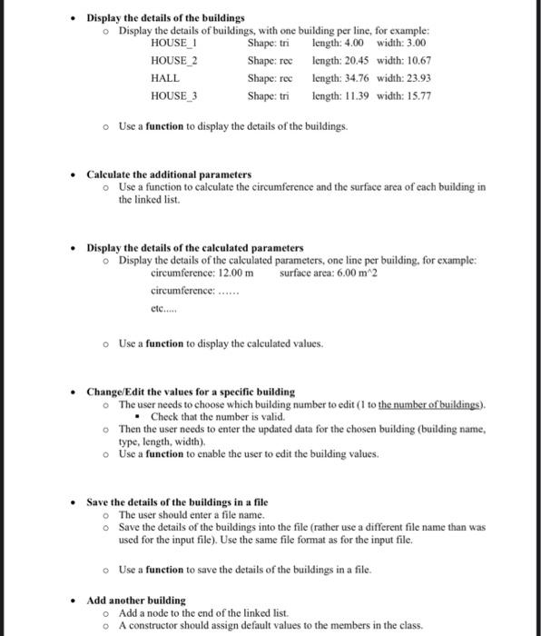 - Calculate the additional parameters Use a function | Chegg.com