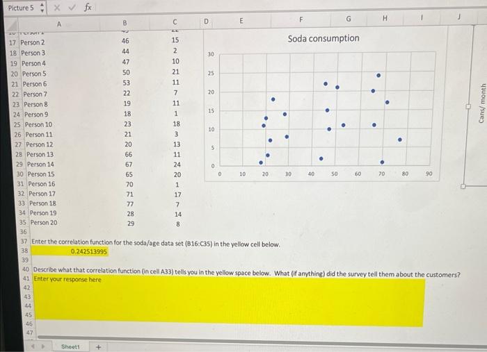 Solved There are several sections below concerning a soda | Chegg.com