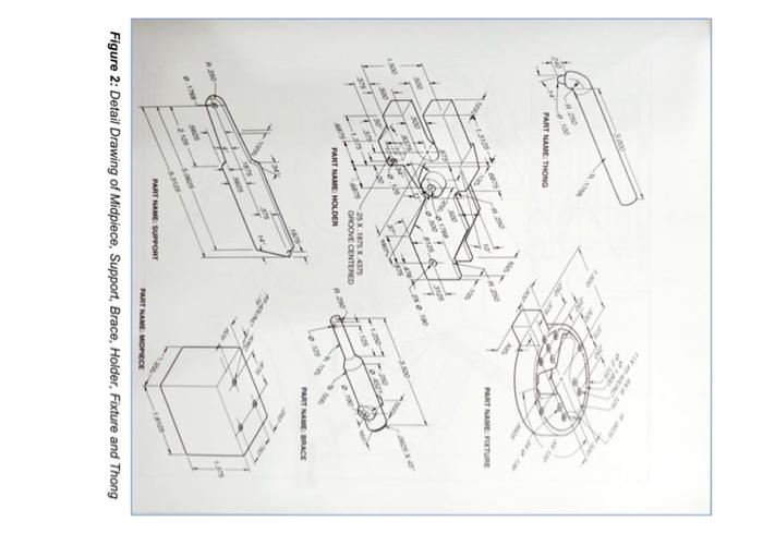 Solved Figure 1 shows exploded and assembly drawings of the | Chegg.com