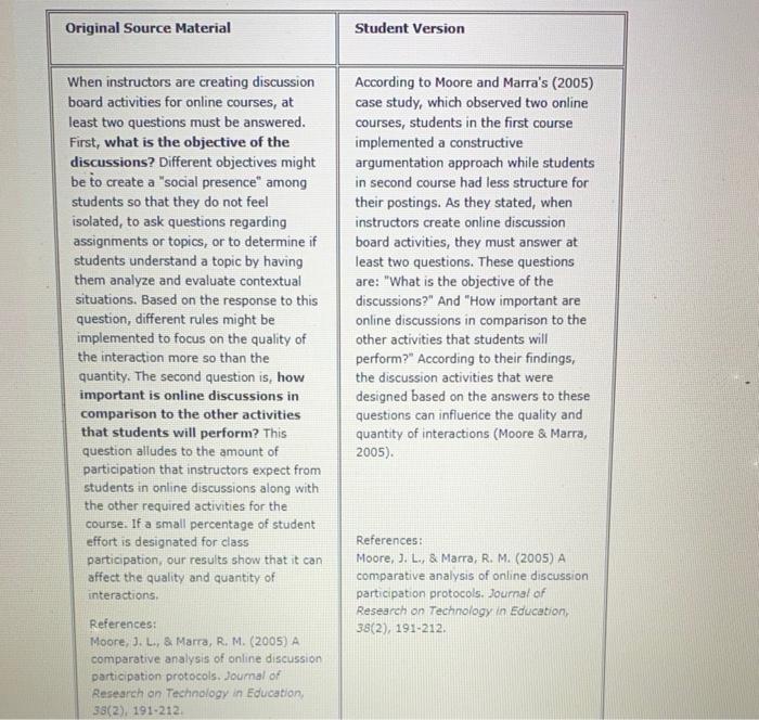 Solved Item 1 Ac In the case below, the original source | Chegg.com