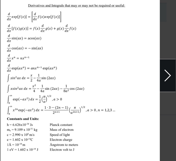 Solved 10. (10 points) A particle of mass m in one | Chegg.com