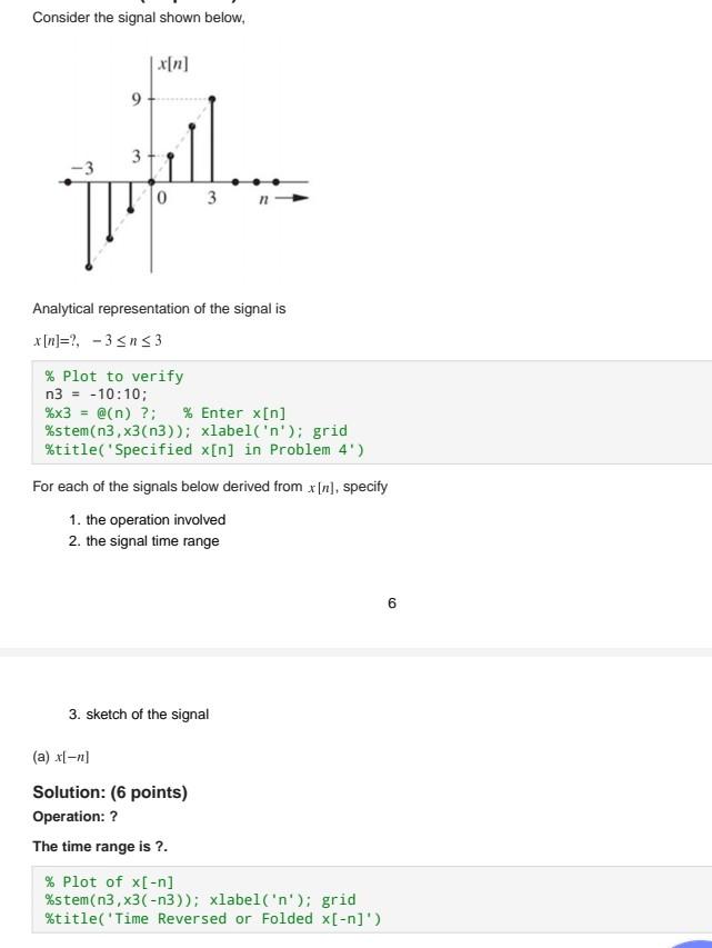 Solved Consider the signal shown below, Analytical | Chegg.com