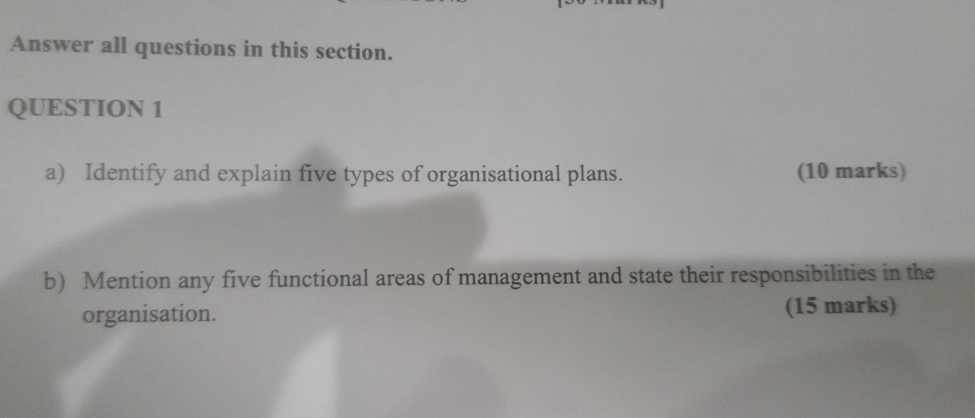 Solved Answer All Questions In This Section QUESTION 1 A Chegg