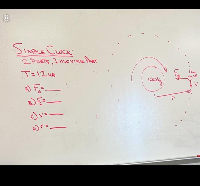 Solved 2 PAETS, I moving PaET. SIMPLE ChOCK: T=12HR. A) | Chegg.com