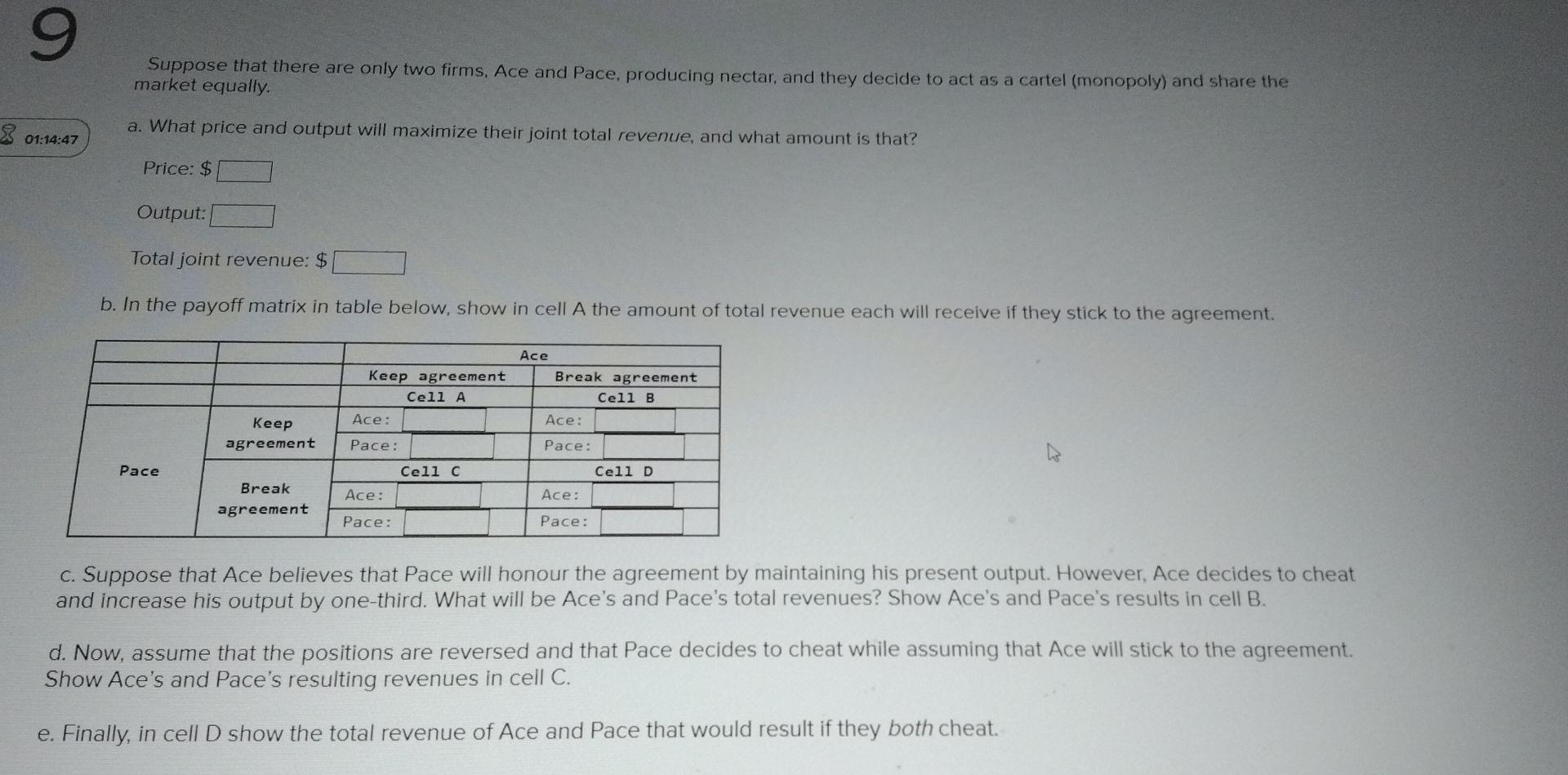 Solved \r\n\r\n\r\n\r\n\r\n\r\nThe table below is the demand | Chegg.com