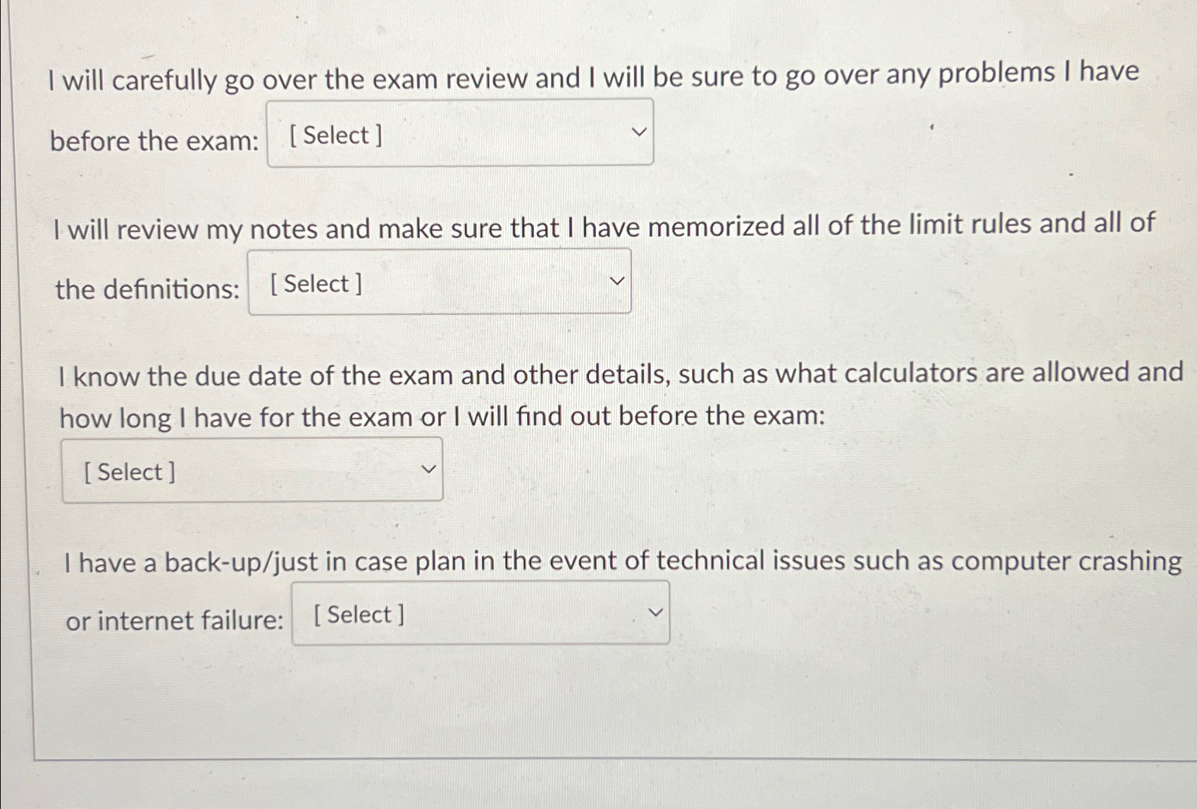 Solved I will carefully go over the exam review and I will | Chegg.com