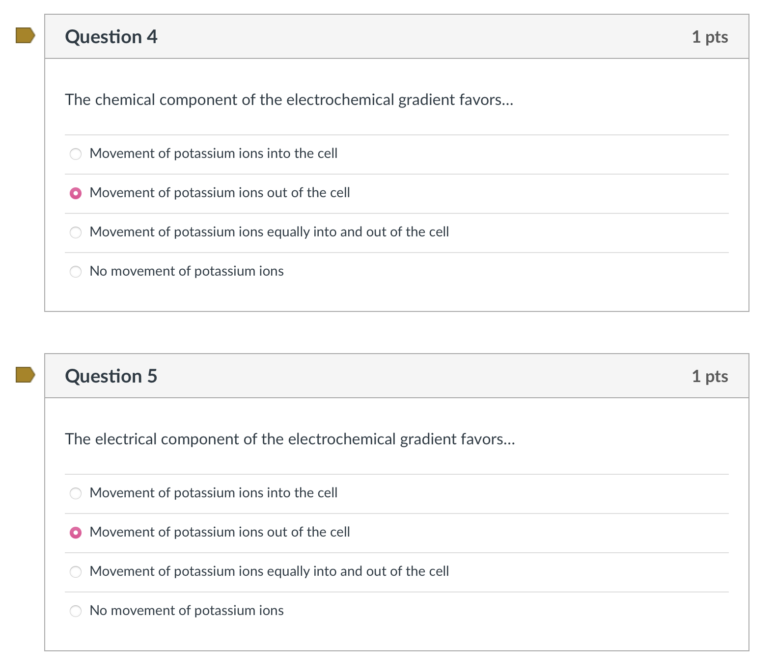 Solved Question 4The chemical component of the | Chegg.com