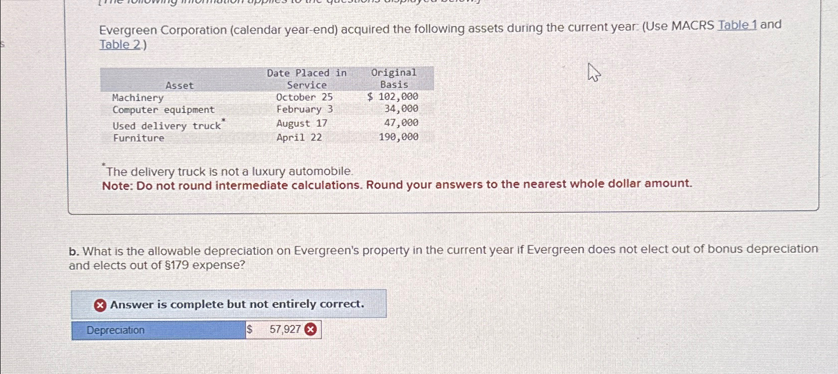 Evergreen Corporation (calendar year-end) ﻿acquired | Chegg.com