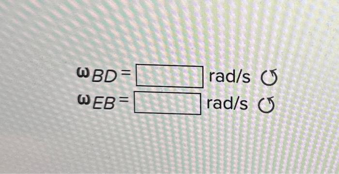 Solved Linkage DBEF is part of a windshield wiper mechanism, | Chegg.com