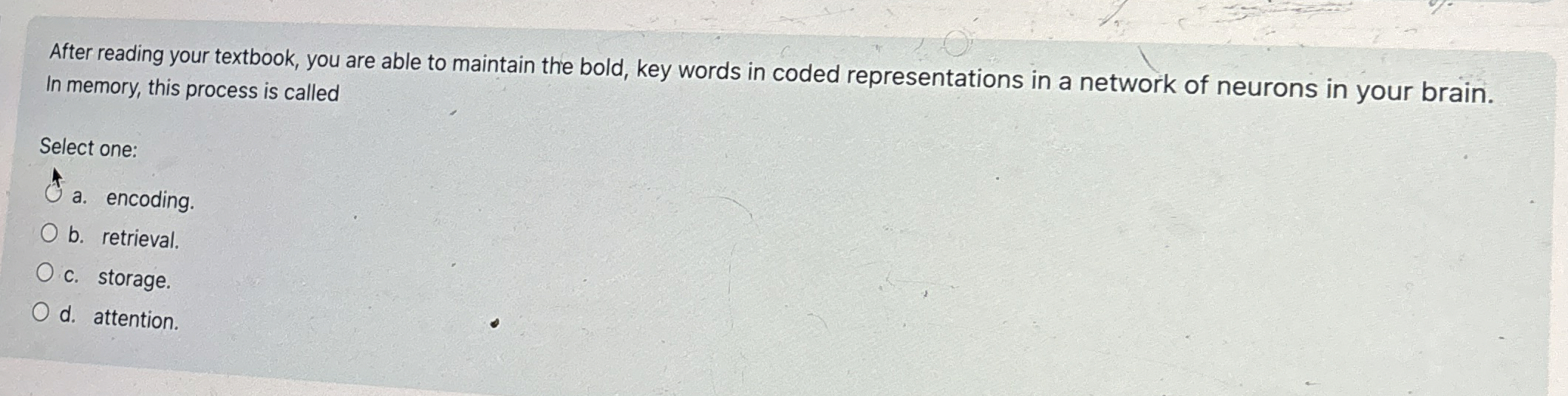 Solved After reading your textbook, you are able to maintain | Chegg.com