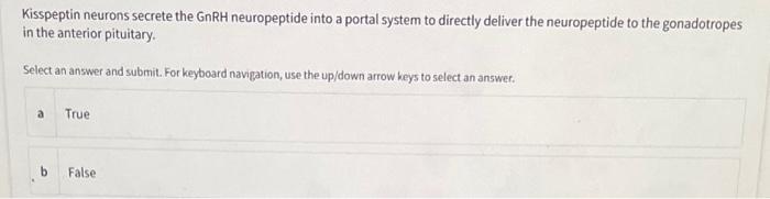 Solved A neuroendocrine reflex involves sensory neurons that | Chegg.com