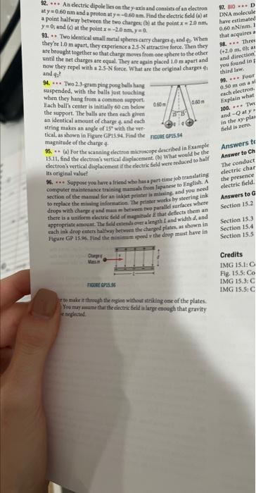 Solved 95. ∵ (a) For the scanning electron microscope | Chegg.com