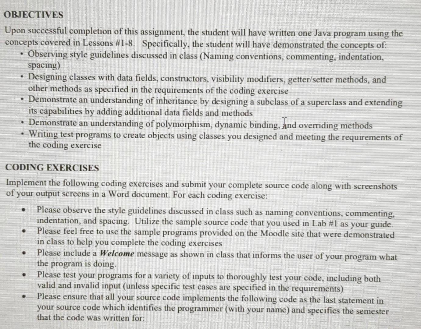 Solved Upon successful completion of this assignment, the | Chegg.com