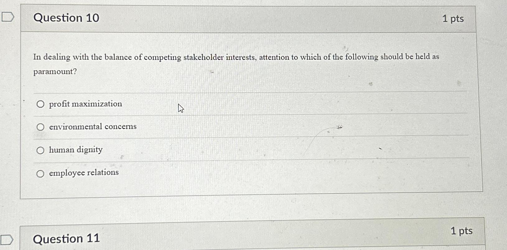 Solved Question 101 ﻿ptsIn dealing with the balance of | Chegg.com