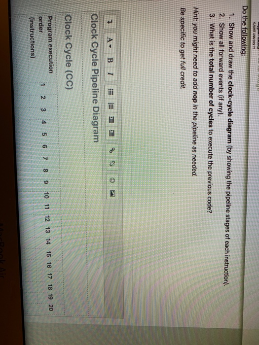 Solved Consider the following MIPS assembly code: lw $s1, | Chegg.com