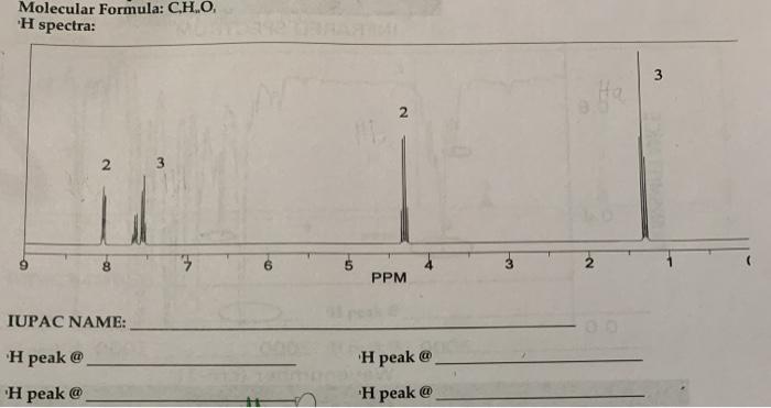 Solved molecular formula: C9H10O2draw structure based on nmr | Chegg.com