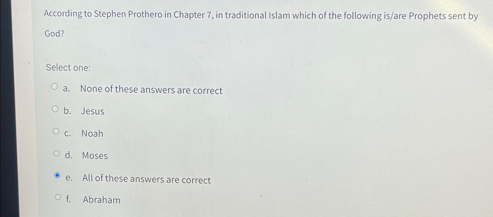 Solved According to Stephen Prothero in Chapter 7, ﻿in | Chegg.com