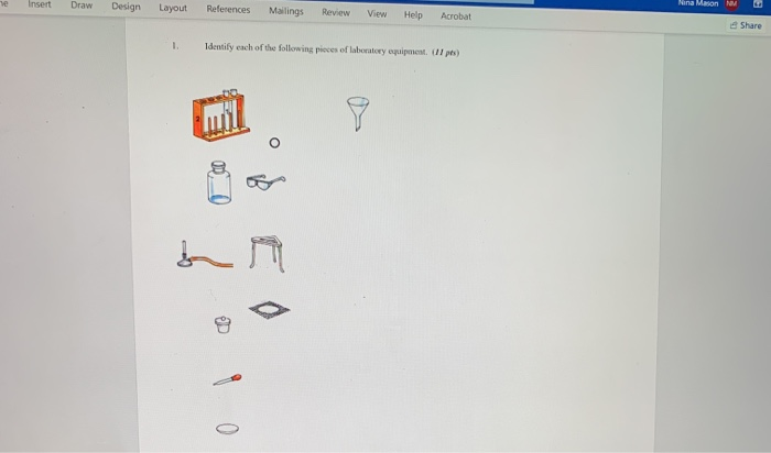 Solved ve Insert Draw Design Nina Moon Layout References | Chegg.com