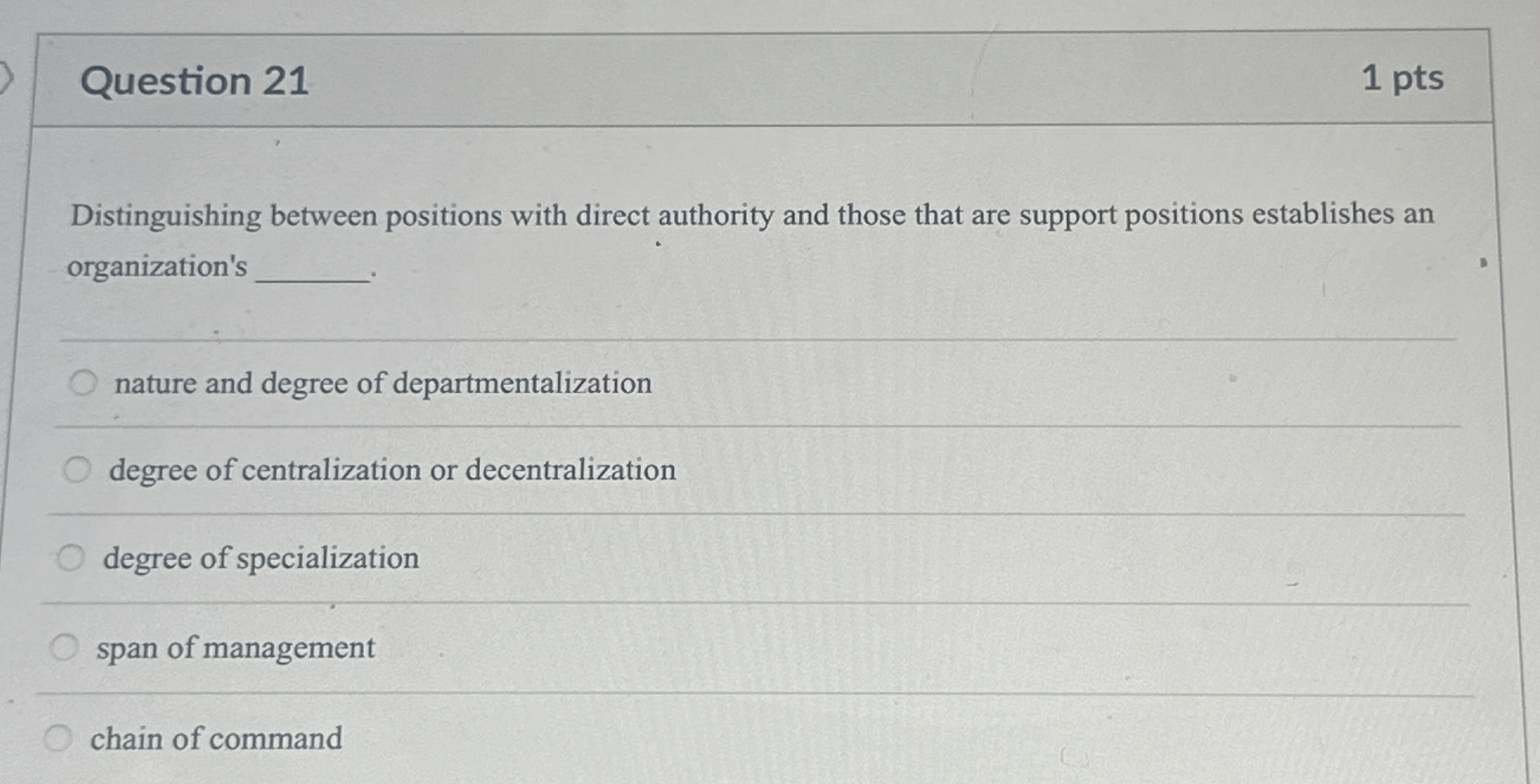 Solved Question 211 ﻿ptsDistinguishing between positions | Chegg.com