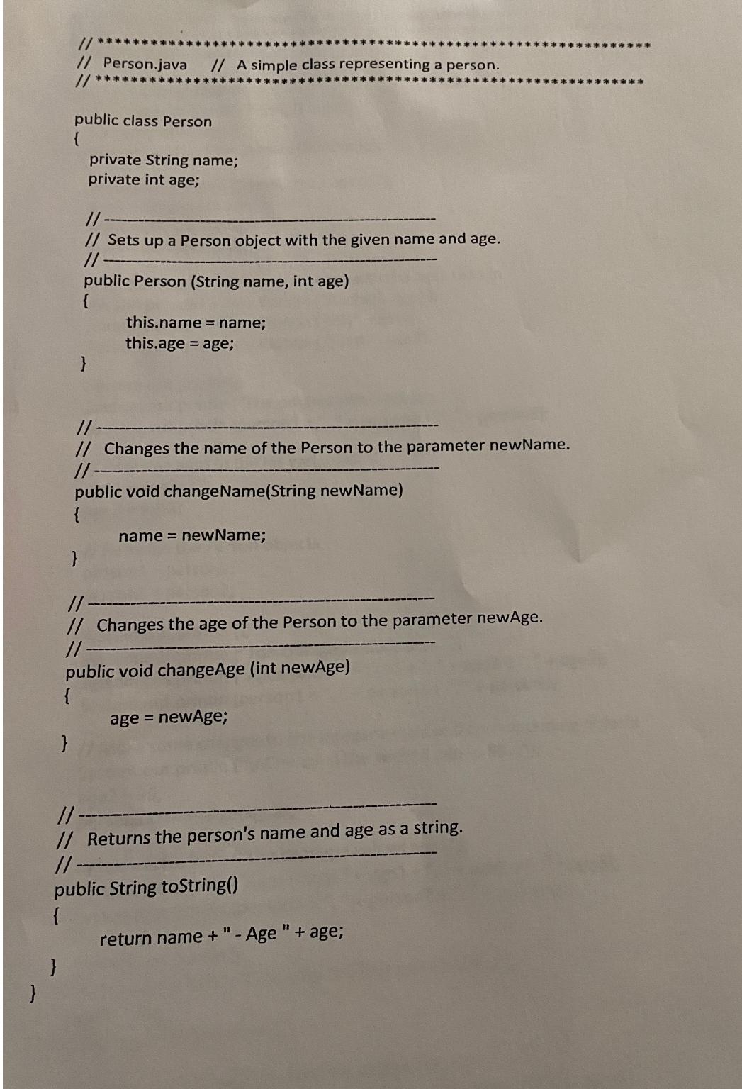 Solved Trace the code for classes References1 ﻿and | Chegg.com