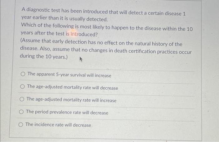 Solved When the reliability of a screening test is poor, the | Chegg.com